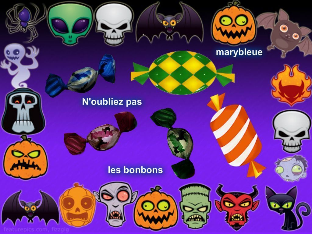 HALLOWEEN = BONBONS